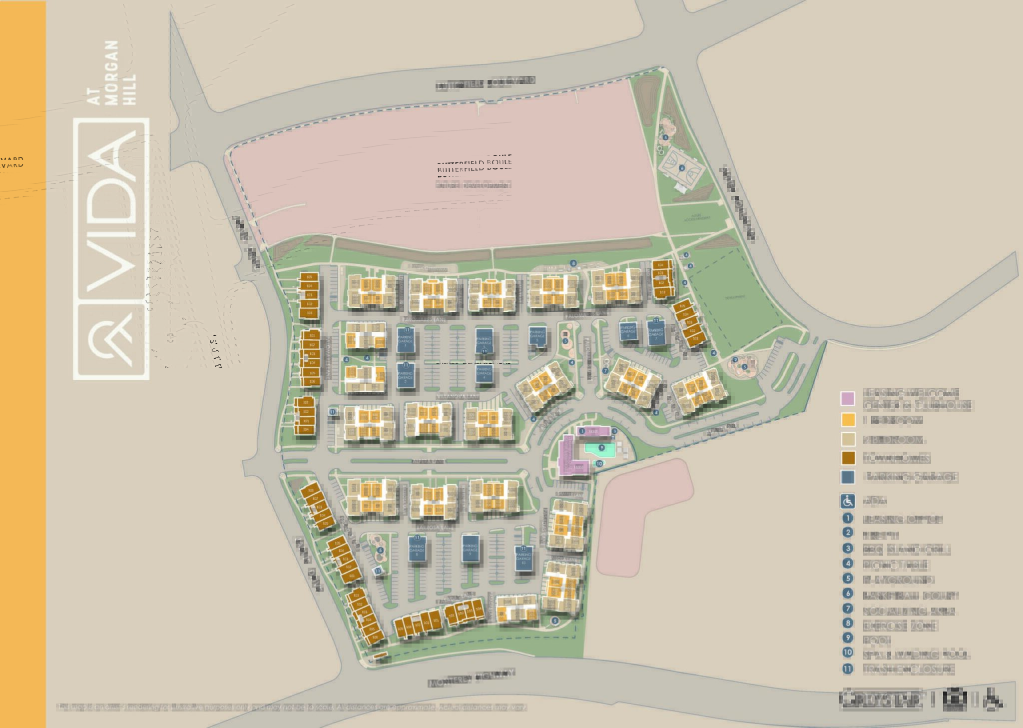 Floor Plans - Vida at Morgan Hill